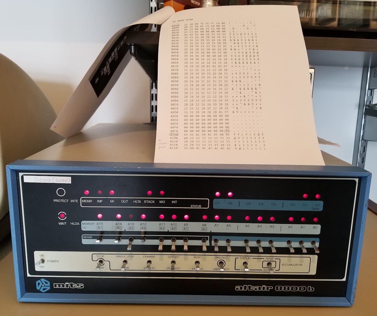 MITS Altair 8800 Jukebox Exhibit – Kennett Classic
